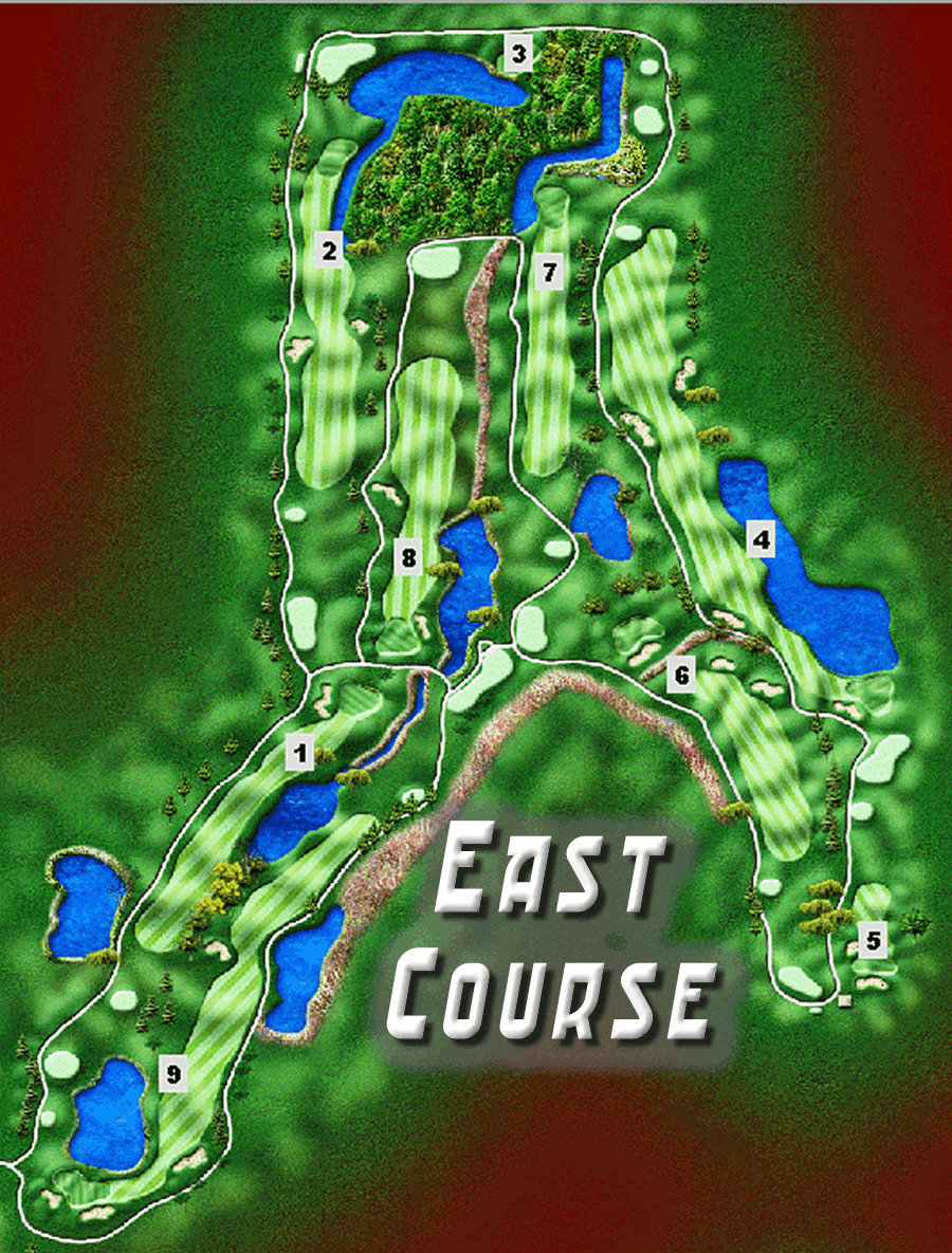 Course Layout - Broken Arrow Golf Club